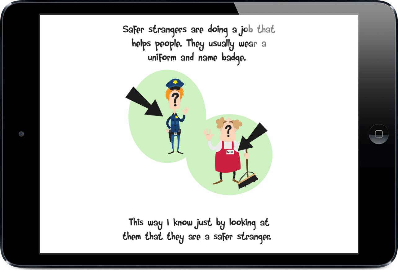 Safer Strangers- A Stranger Danger Social StoryTouch Autism